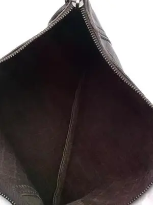 Bottega Veneta 2000s Intrecciato Leather Clutch Bag