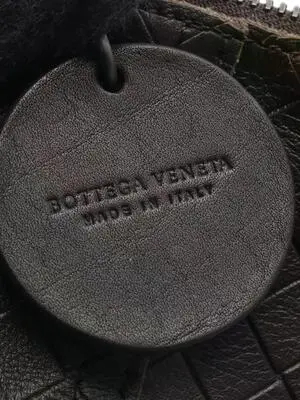 Bottega Veneta 2000s Intrecciato Leather Clutch Bag