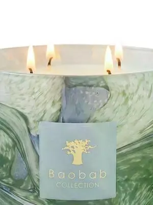 BAOBAB COLLECTION Marius Marbled-glass Four-wick Scented Candle