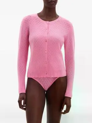 ERES Sucrerie Pointelle Knit Cardigan