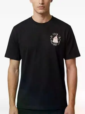 Casablanca Casaway Graphic-print T-shirt - Black