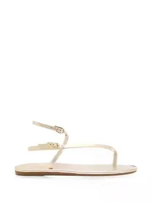 ANCIENT GREEK SANDALS Metallic-effect Strappy Sandals - Gold