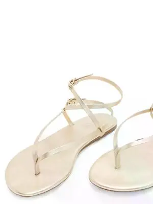 ANCIENT GREEK SANDALS Metallic Effect Strappy Sandals