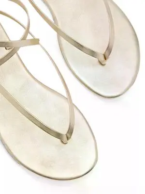 ANCIENT GREEK SANDALS Metallic Effect Strappy Sandals