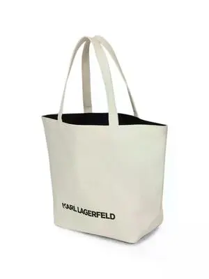 Karl Lagerfeld Ikon Karl And Choupette Reversible Shopper Bag