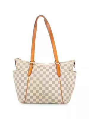 LOUIS VUITTON Damier Azur Canvas Shoulder Bag - Neutrals
