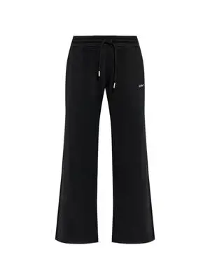 Off-White Logo Detail Drawstring Track Pants - Black
