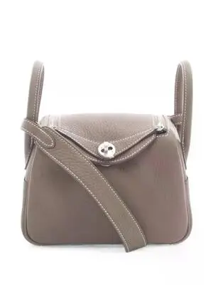 Hermès 2020 Mini Lindy Tote Bag - Brown