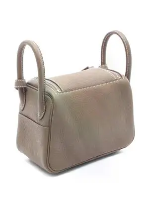 Hermès 2020 Mini Lindy Tote Bag - Brown