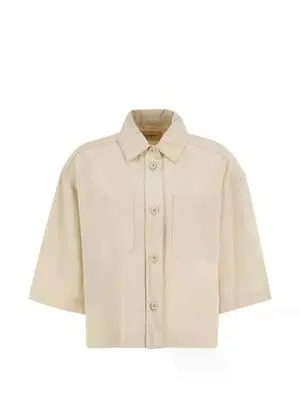 Max Mara Terra Short-sleeves Shirt - Neutrals