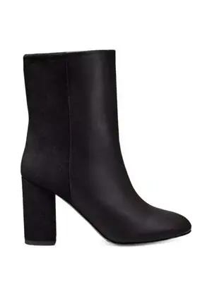 STUART WEITZMAN Block Heel Ankle Boots - Black