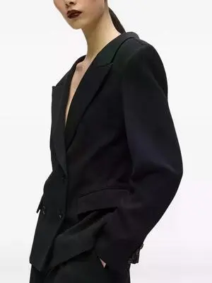 Karl Lagerfeld Wide Shoulder Blazer