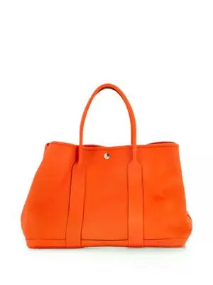 Hermès Garden Party Leather 36 Tote Bag - Orange