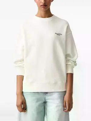 Marc O'polo Graphic-print Crew-neck Sweatshirt - White