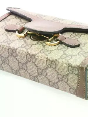 Gucci 1955 Horsebit Gg Supreme Shoulder Bag