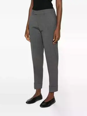 BERWICH Tailored Trousers With Turned-up Hem