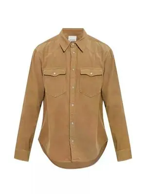 MARANT Vasco Corduroy Shirt - Neutrals