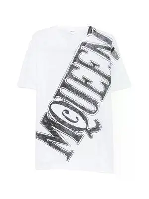 Alexander McQueen Logo-print T-shirt - White