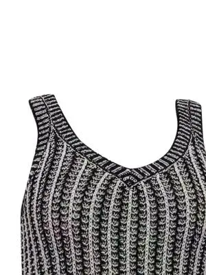 Max Mara Arrigo Striped Knitted Top