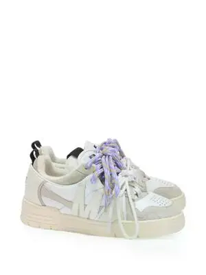Moschino Logo-patch Panelled Sneakers