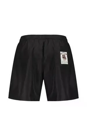 Iceberg Graphic Print Swim Shorts