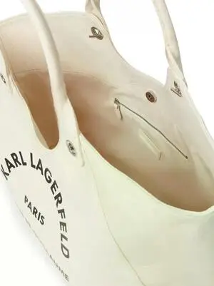 Karl Lagerfeld Rue St-guillaume Tote Bag - Neutrals