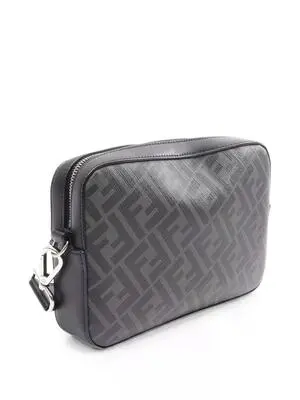 Fendi 2010s Zucca Camera Shoulder Bag
