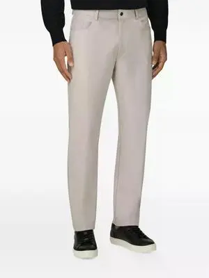 Boggi Milano Jeans In Technical Fabric B Tech - Neutrals