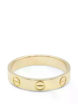 Cartier 2010s Yellow Mini Love Ring - Gold