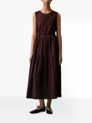 Marc O'polo Tiered Sleeveless Maxi Dress - Purple