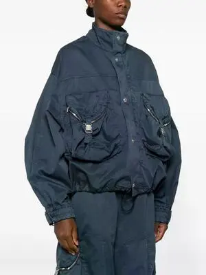Attico Cargo-pocket Bomber Jacket