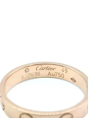 Cartier 18k Rose Gold Love Ring