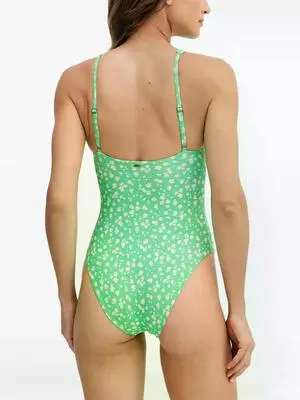 Rip Curl Floral-print High-cut Swimsuit