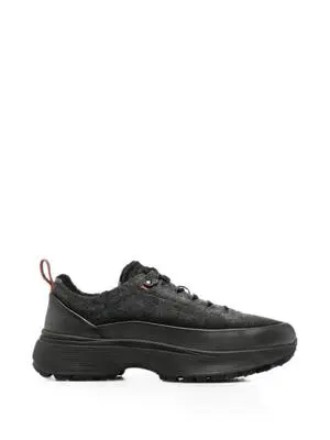 Santoni Bounce Panelled Sneakers