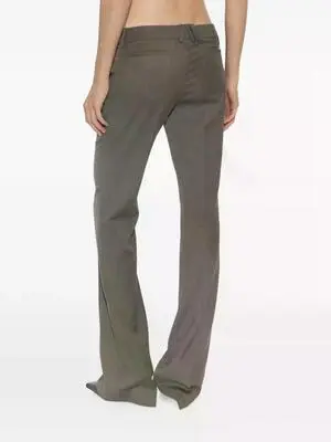 Attico Pressed-crease Flared Trousers