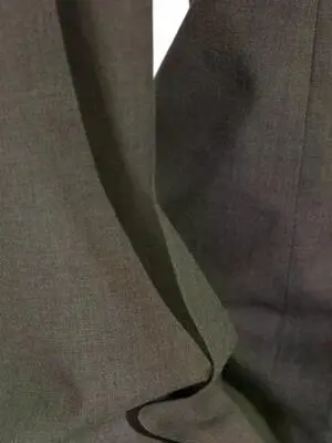 Attico Pressed-crease Flared Trousers