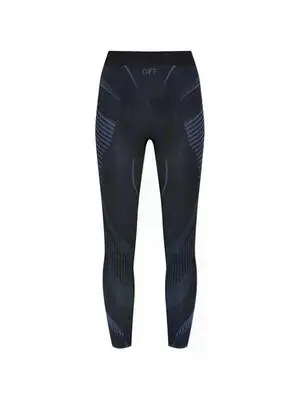 Off-White Logo-embellishment Leggings - Black