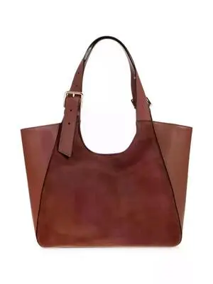 Furla Suede Panelled Tote Bag