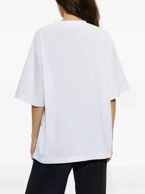 Off-White Logo Print Cotton T-shirt