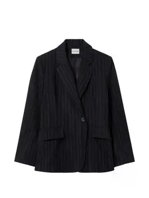 Claudie Pierlot Pinstripe Blazer - Blue