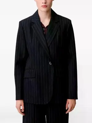 Claudie Pierlot Pinstripe Blazer
