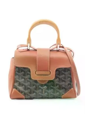 Goyard Saigon Mini Tote Bag - Brown