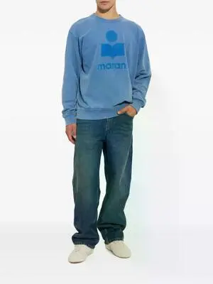 MARANT Mikoy Logo Sweatshirt - Blue