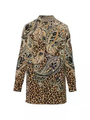 Etro Leopard-pattern Shirt