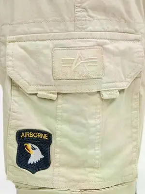 Alpha Industries Crew Patch-detail Cargo Shorts