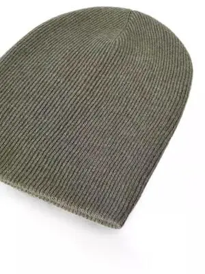 Brunello Cucinelli Cashmere English Rib Knit Beanie