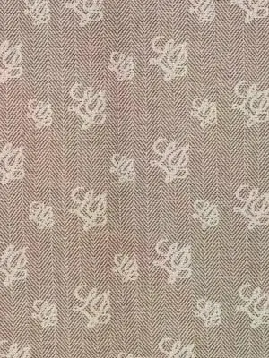 Liu Jo Herringbone Monogram Scarf