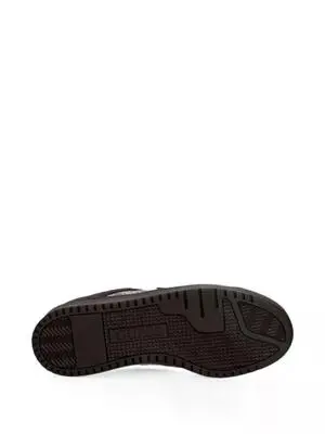 Guess Logo-print Suede Panelled Sneakers