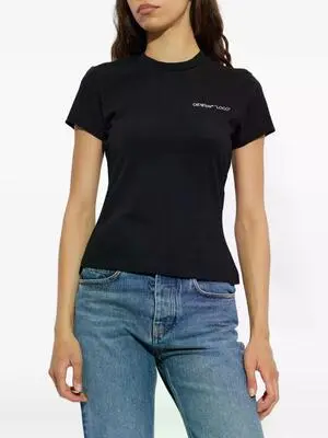 Off-White Logo-embroidered T-shirt