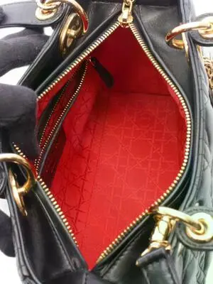 Dior Lady Tote Bag - Black